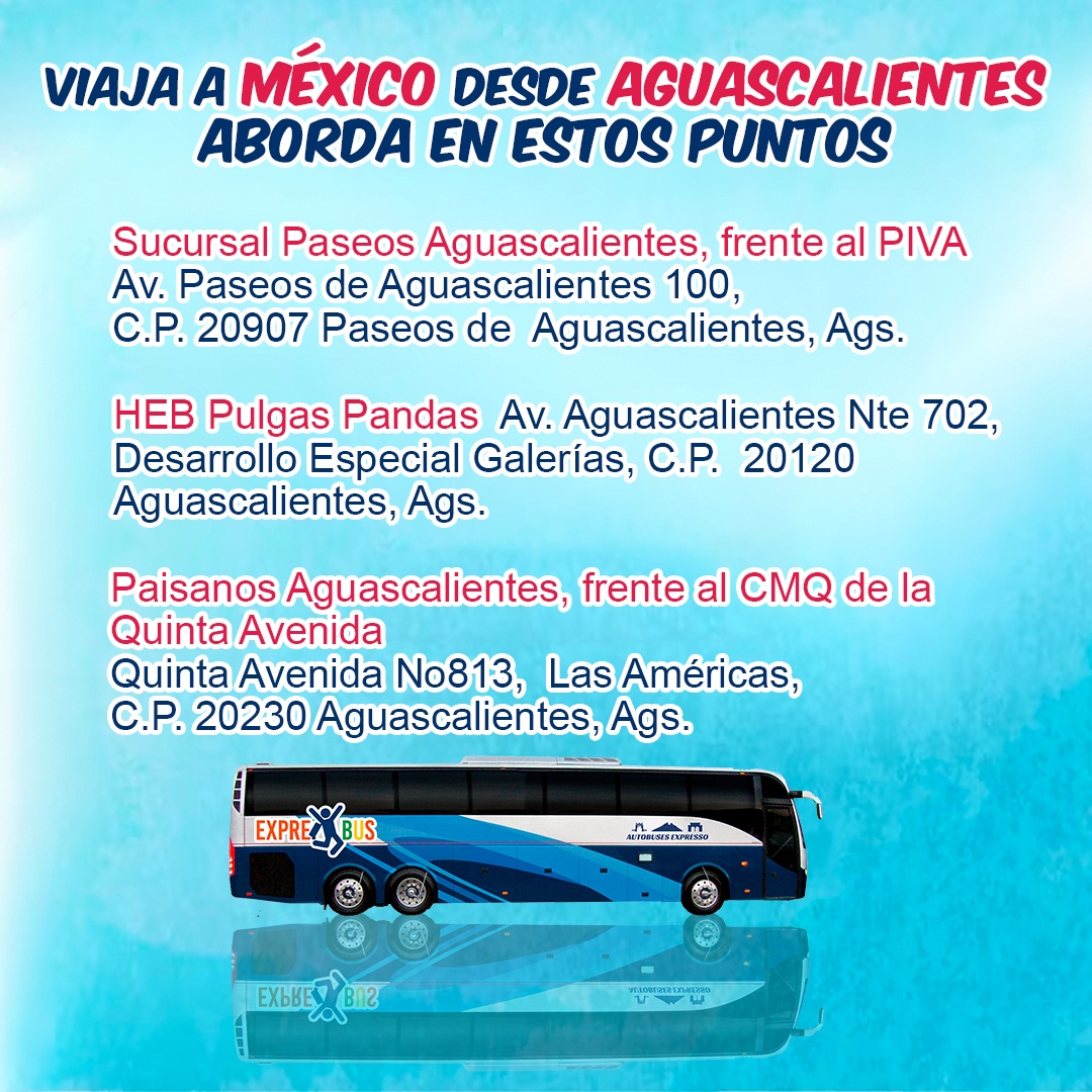 Tepotzotlan-Aguascalientes autobuses - Compara los horarios y precios ...